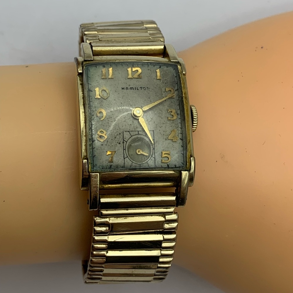 Rare Vintage Hamilton 14k Gold Filled Watch - Gem